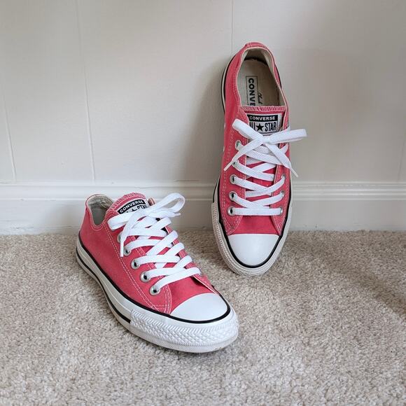 Converse | Shoes | Converse All Star Chuck Taylor Low Ctas Ox Pink ...